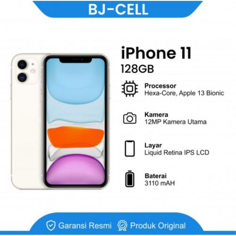 Jual Apple iPhone 11 256GB/128GB/64GB, SECOND original mulus fullset | Shopee Indonesia