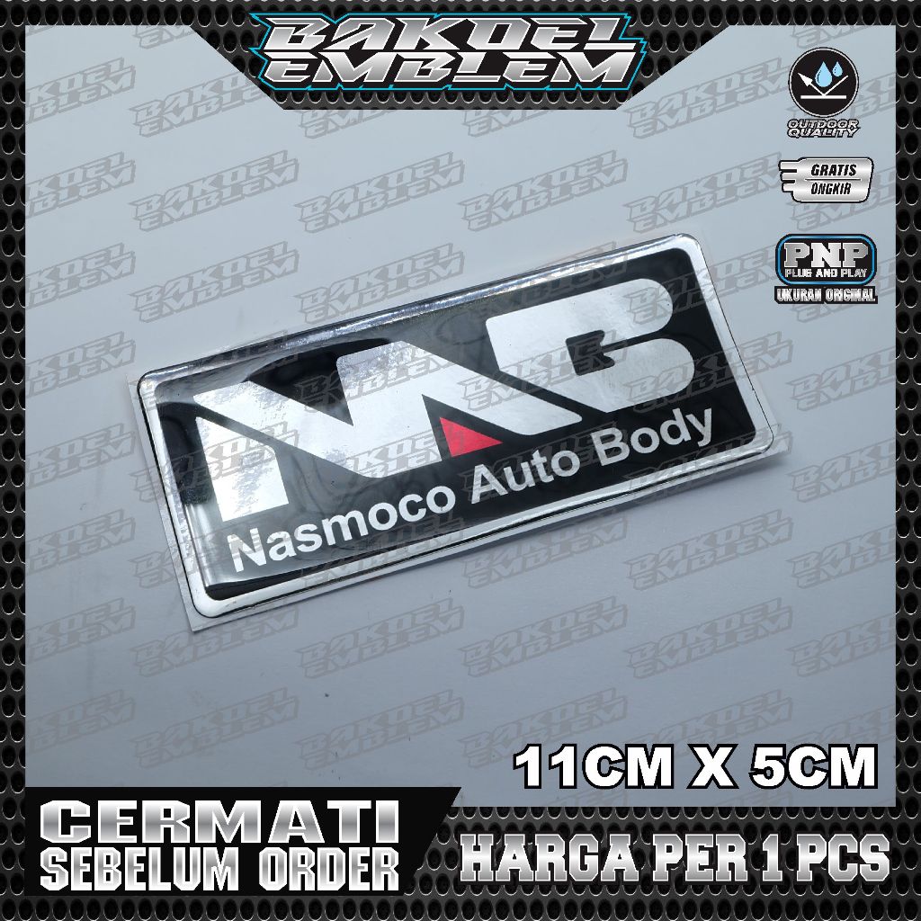 Jual Emblem kijang nasmoco / emblem nasmoco kijang / emblem karoseri ...