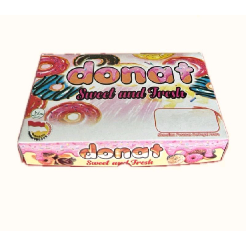 Jual Box donut mini ukuran 21x13,5 harga per 1pcs | Shopee Indonesia