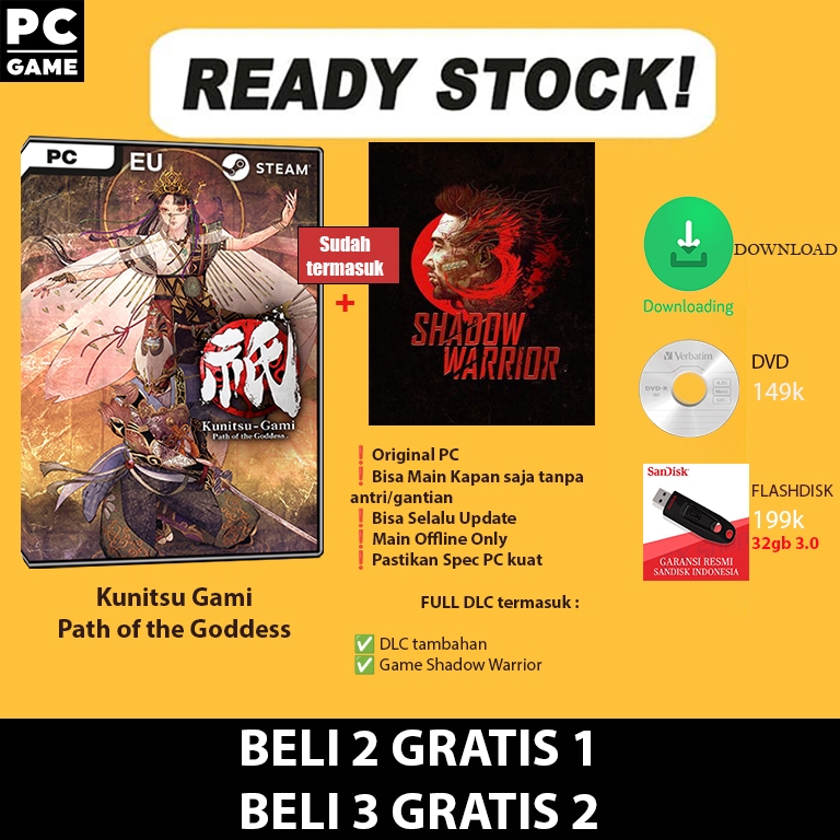 Jual Kunitsu Gami Path of the Goddess PC Original | Shopee Indonesia