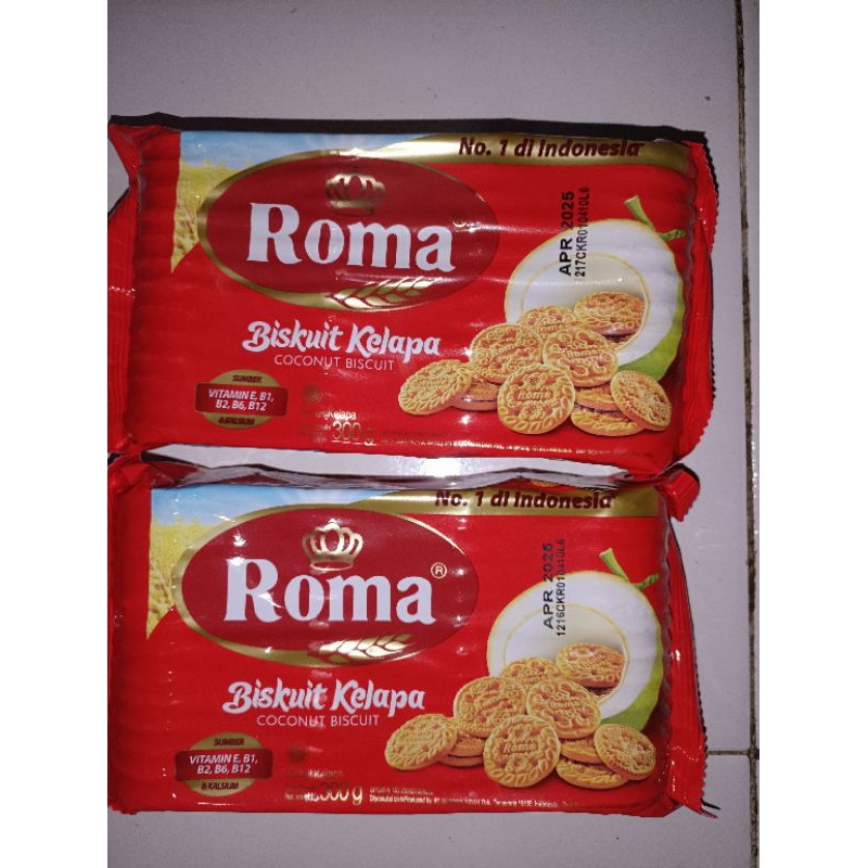 Jual Roma Kelapa 300 gr - Biskuit Legendaris Keluarga Indonesia ...