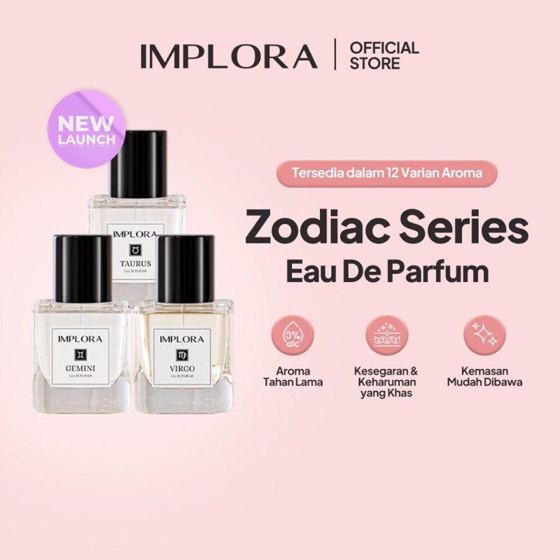 Jual Implora Zodiac Series Eau De Parfum | Parfum Implora EDP - 30ml ...