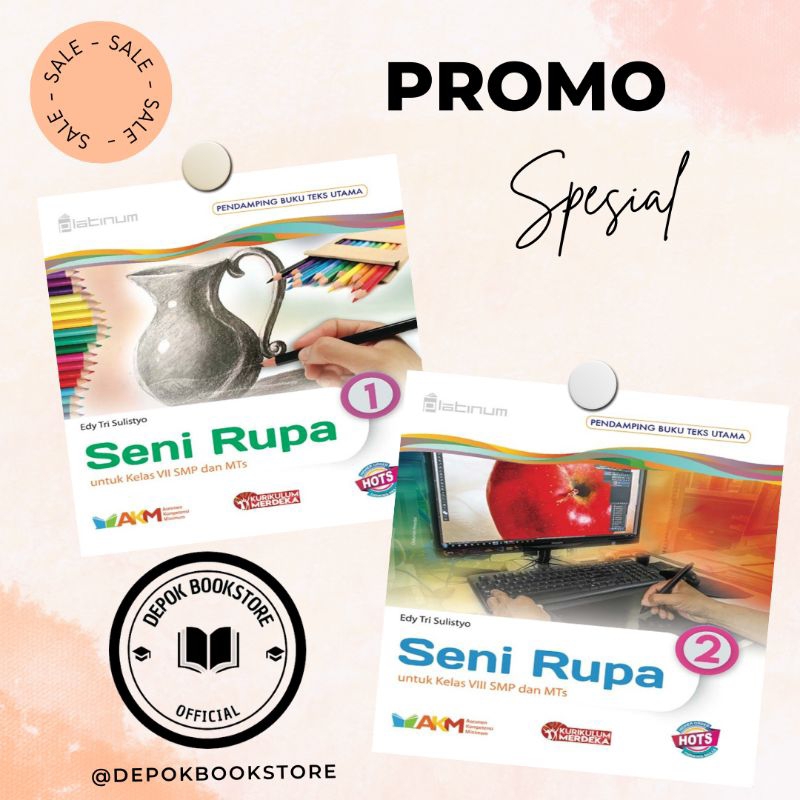 Jual Buku PLATINUM Kurikulum Merdeka SENI RUPA SMP Kelas 7,8 Original | Shopee Indonesia