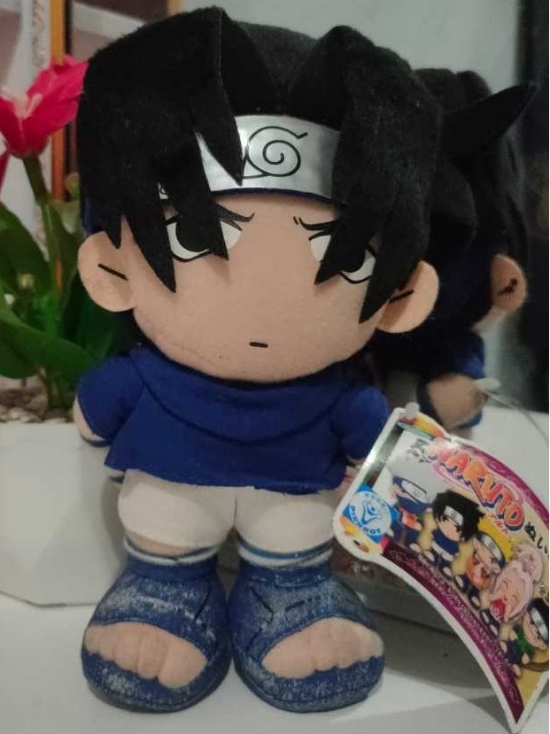 Jual Banpresto 2003 - Anime: Naruto - Boneka Sasuke - Plush/Soft Toy ...
