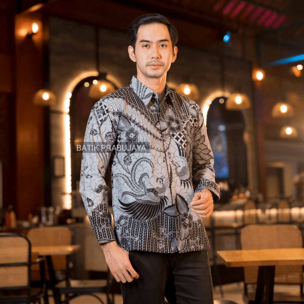 Jual MANOHARA Kemeja Batik Pria Modern Premium Lengan Panjang Terbaru ...