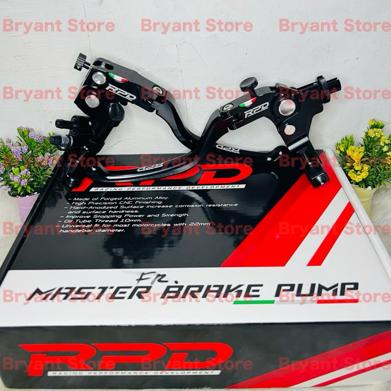 Jual RPD MASTER REM RADIAL ORIGINAL 17MM TABUNG PISAH CNC SET HANDLE KOPLING NINJA R RR SS Vario ...