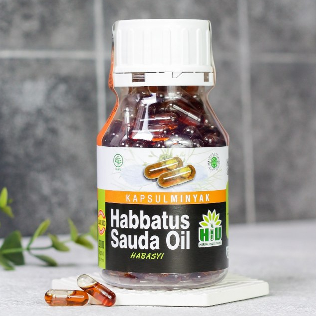 Jual Habbatussauda Herbal Indo Utama Original Asli Oil 60 120 200 ...