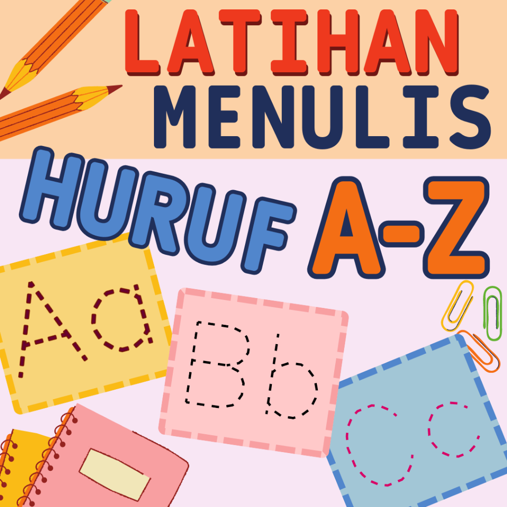 Jual Kertas Latihan Menulis Huruf Alfabet Lembar Motorik Halus Writing ...