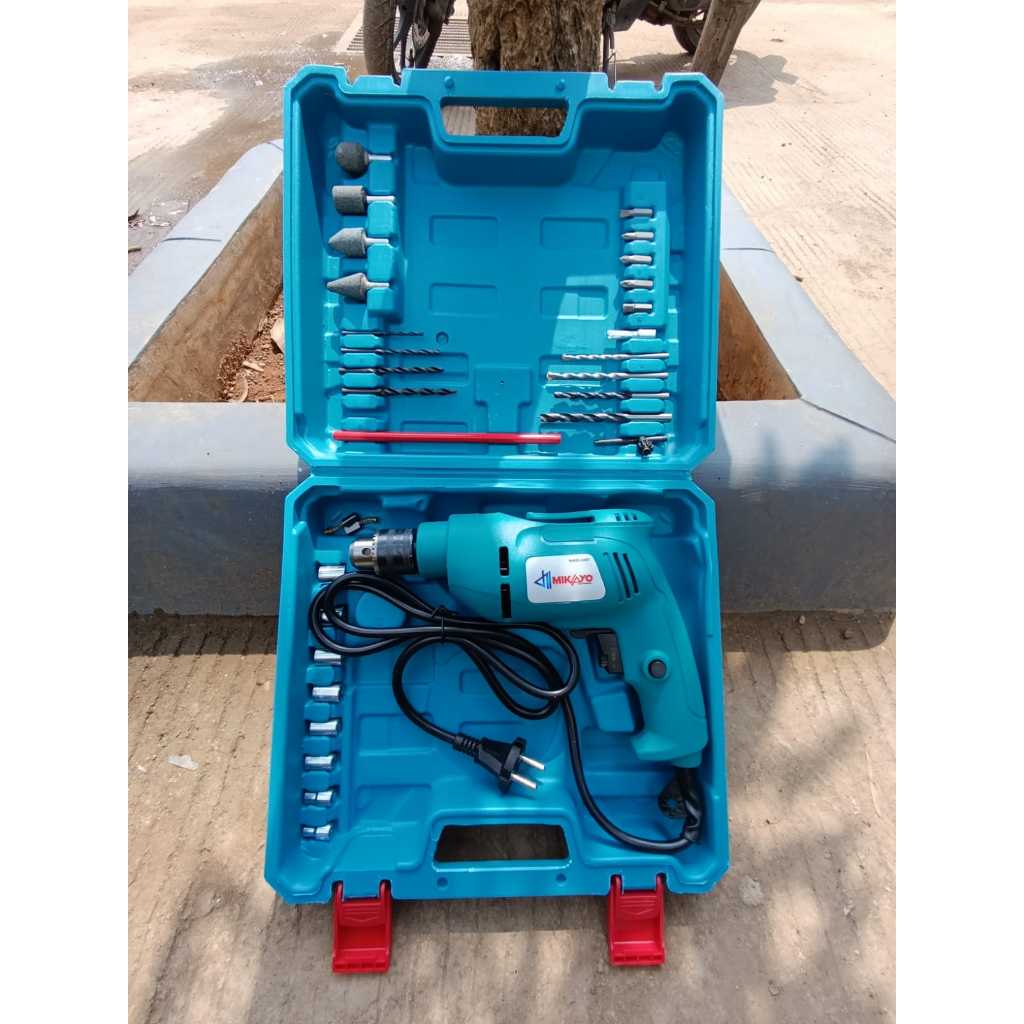 Jual Mesin Bor Listrik 13/10 mm Tembok Beton Impact Drill bor listrik ...