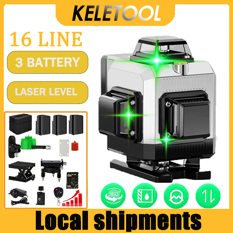 Jual 4d 16 line laser level waterpass laser laser Bangunan laser tukang ...