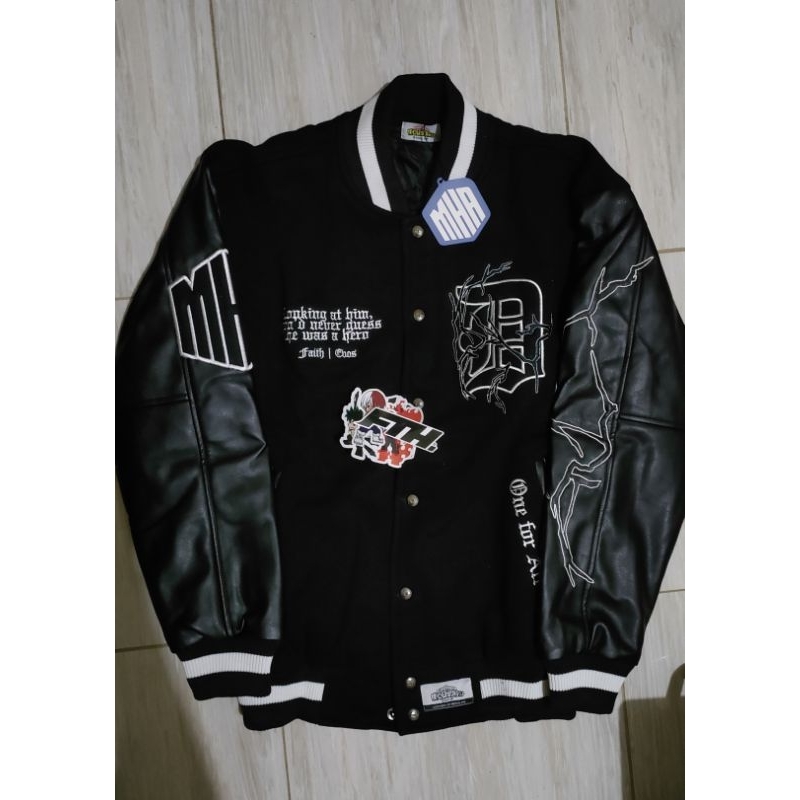 Jual Varsity Jacket Evos x FTH x MHA Vigilante Deku New size L | Shopee ...