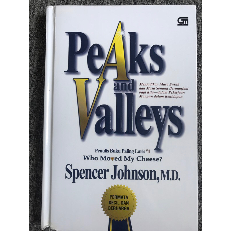 Jual Buku Terjemahan Peaks and Valleys oleh Spencer Johnson, M. D (used book) | Shopee Indonesia