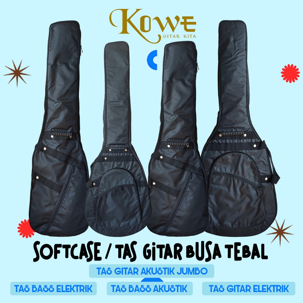 Jual Softcase Bass Elektrik / Tas Bass Elektrik Spon Tebal | Shopee ...