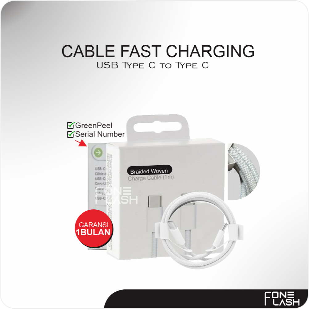 Jual Kabel Charger lPH0NE 15 series FAST CHARGING Adaptor USB C 20W 25 ...