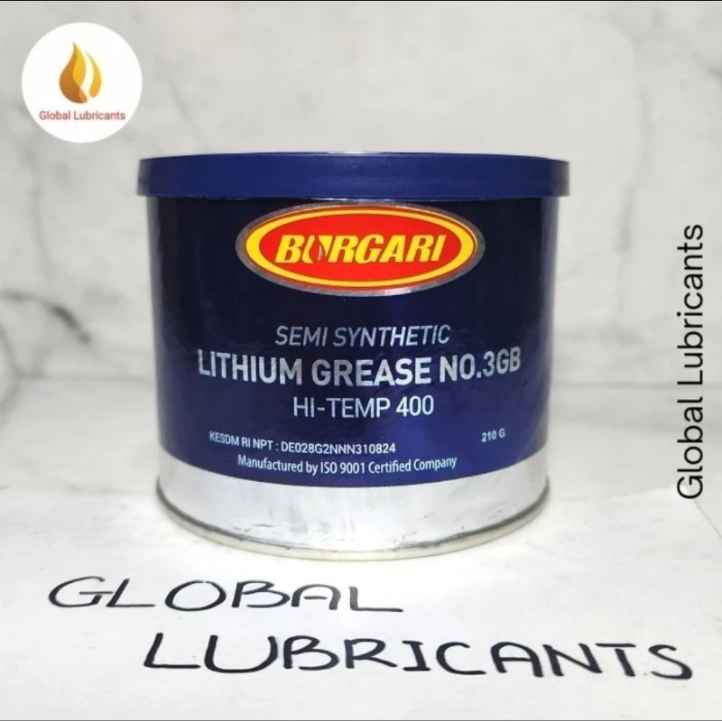 Jual Burgari Hi-Temp 400 Lithium Grease/ Stempet 210Gr (Gemuk Tahan ...