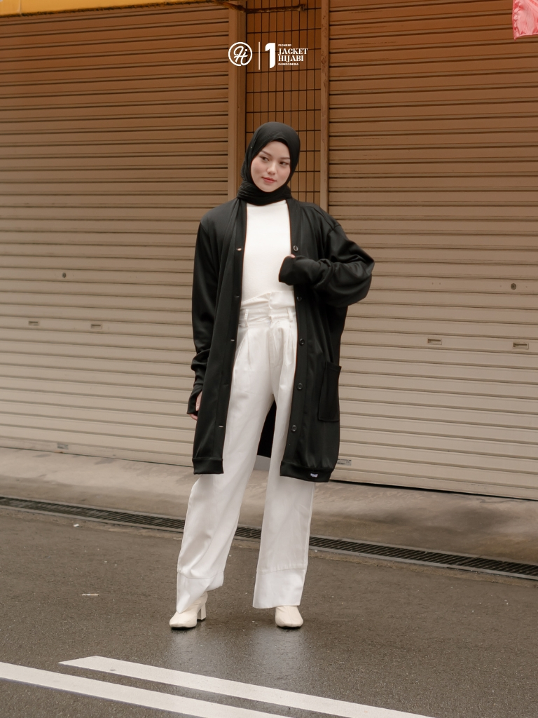 Jual Hijacket Khadijah Outer Muslimah Modest Elegan Cardigan Wanita ...