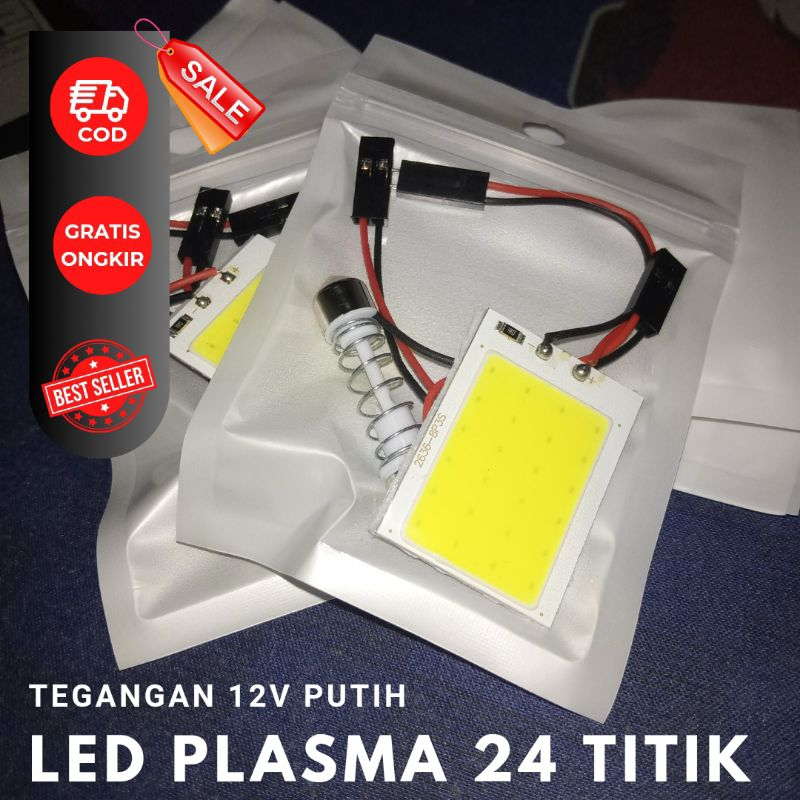 Jual Lampu Kabin Mobil Led Kabin 24 titik Plasma 12 v bisa Untuk Semua ...