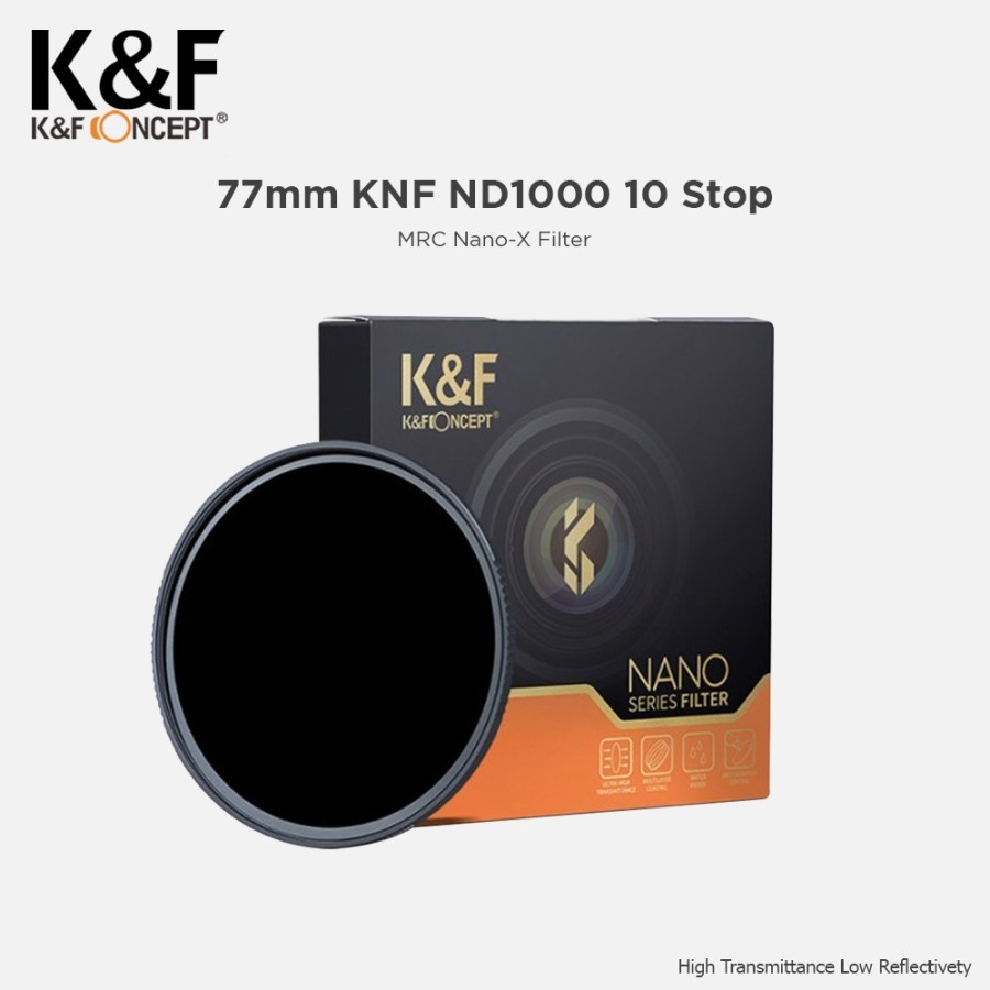 Jual KNF Concept 77mm Lens Filter Nano-X ND1000 Filter K&F Concept ...