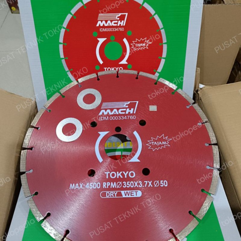 Jual Tokyo Diamond Wheel 14 Inch Mata Potong Aspal 14" Tokyo Diamond ...
