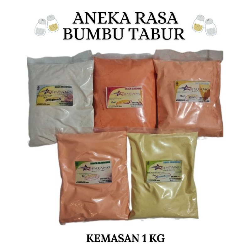 Jual [1 KG] BUMBU TABUR ANEKA RASA | BUMBU SNACK CEMILAN | BUMBU BUBUK ...