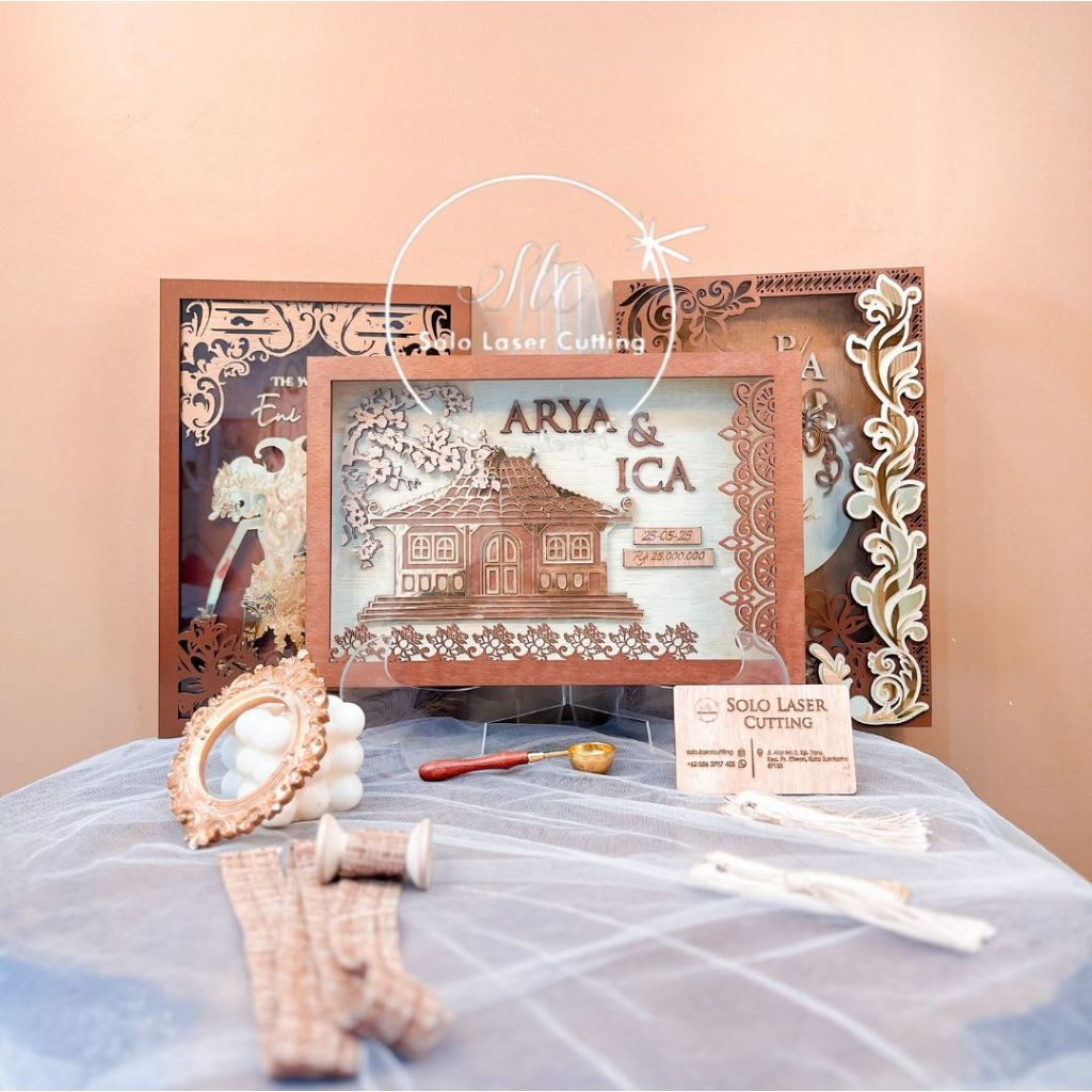 Jual New Mahar Plywood + Akrilik Miror Series CUSTOM DESIGN/ MAHAR ...