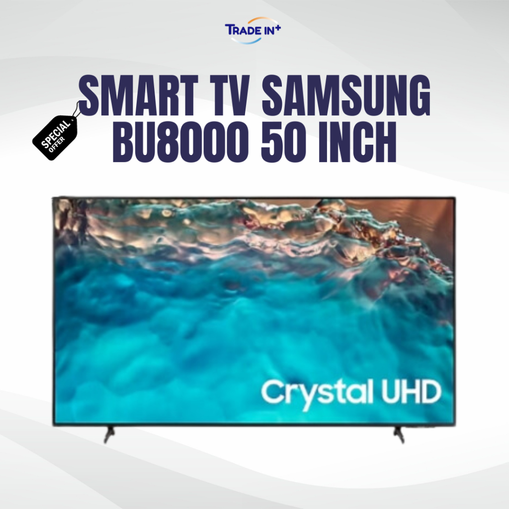 Jual SMART TV SAMSUNG BU8000 50 INCH | Shopee Indonesia