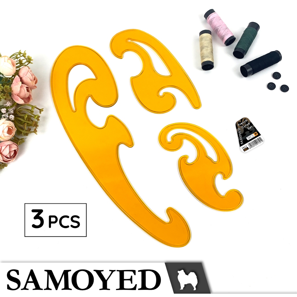 Jual Penggaris / Mal Pola Lengkung / Kurva / Wayang / Jahit / Curve ...