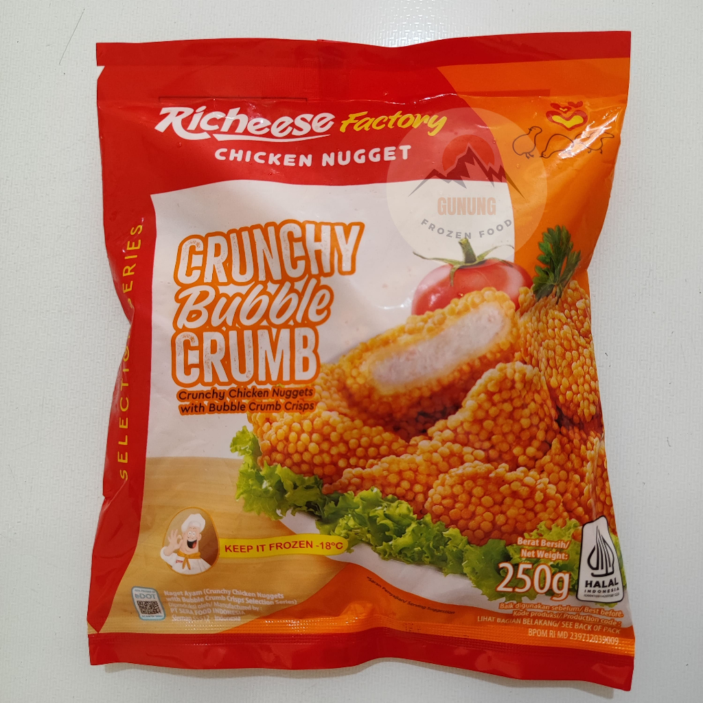 Jual Richeese Crunchy Bubble Crumb 250gr | Shopee Indonesia