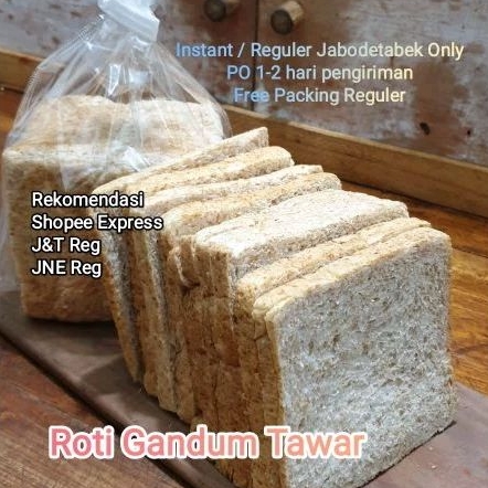 Jual Roti Gandum Tawar Murah 10 Slice | Shopee Indonesia