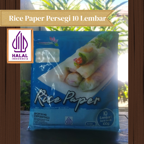 Jual JAVA SUPER FOOD Rice Paper Persegi 10 Lembar / Halal / Kulit ...