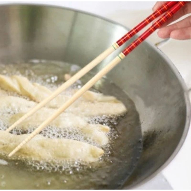 Jual Sumpit Memasak Panjang Kayu Set Tradisional dan Modern | Shopee ...