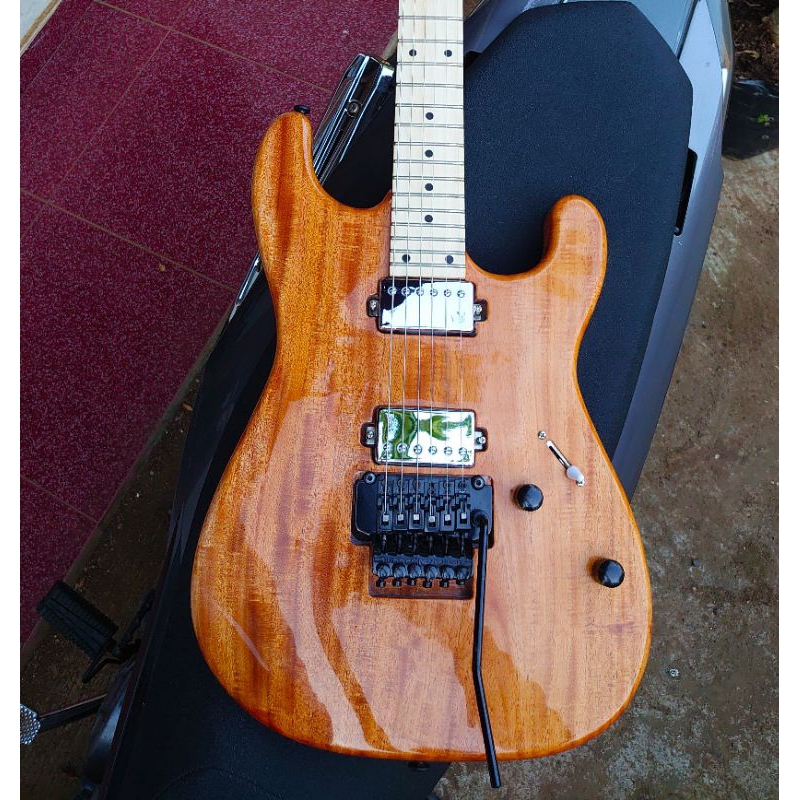 Jual body strato custom natural HH | Shopee Indonesia