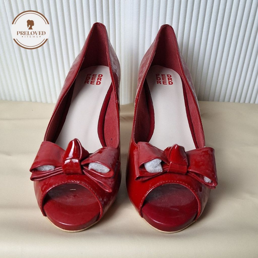 Jual Sepatu Heels Wanita Melissa Original - Merah | Shopee Indonesia