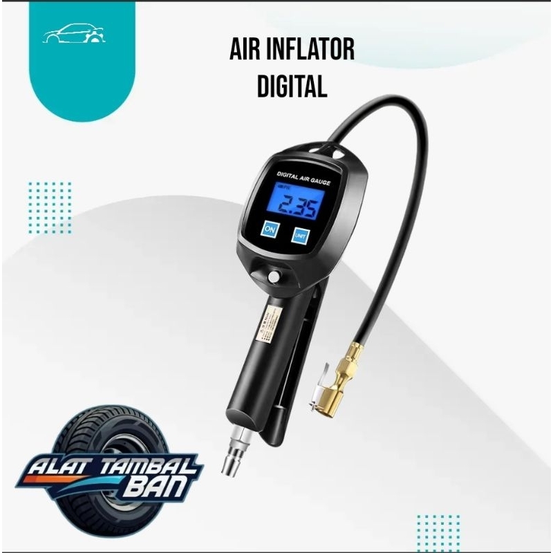 Jual DIGITAL INFLATOR GAUGE 200 PSI | Shopee Indonesia