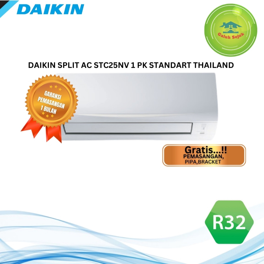 Jual DAIKIN SPLIT AC STC25NV 1 PK STANDART THAILAND | Shopee Indonesia