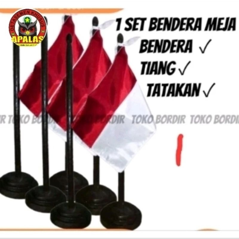 Jual BENDERA MEJA KANTOR MEJA SEKOLAH | Shopee Indonesia
