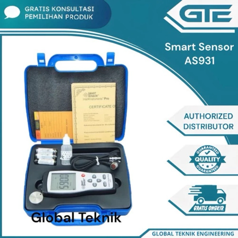 Jual Film Coating Thickness Gauge Smart Sensor AS931 Tester Meter AS ...