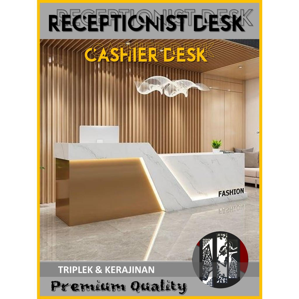 Jual Receptionist Desk | Cashier Desk | Meja Resepsionis Premium ...