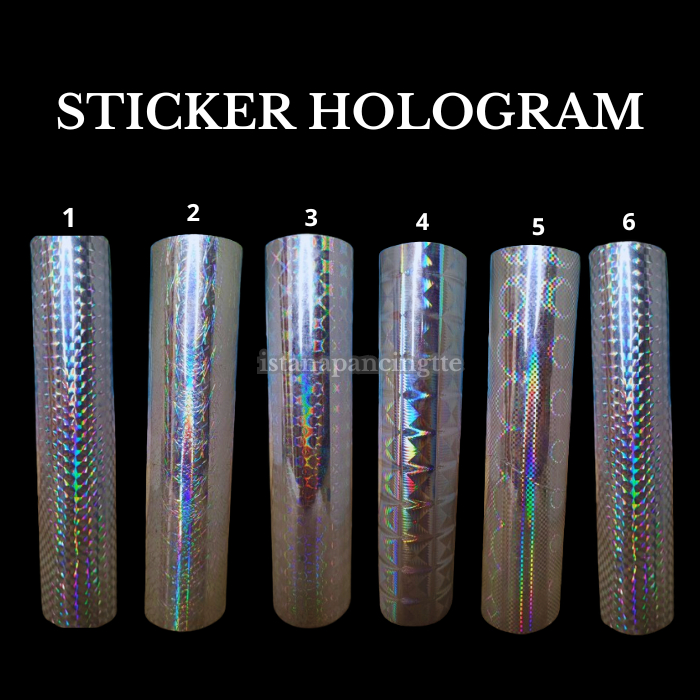 Jual Sticker HOLOGRAM / STIKER UMPAN STICKER LURE MANCING 20X16cm ...