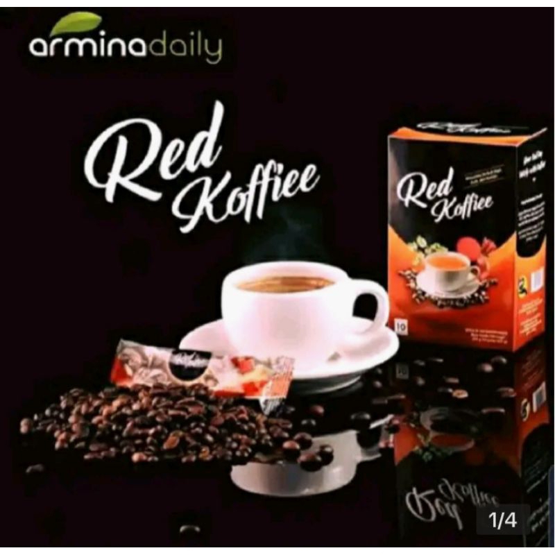 Jual kopi merah armina daily / sachet | Shopee Indonesia