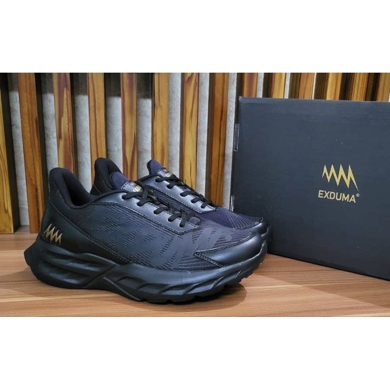 Jual SEPATU EXDUMA SPARCO RACING BLACK TALI BIASA SNEAKERS | Shopee ...
