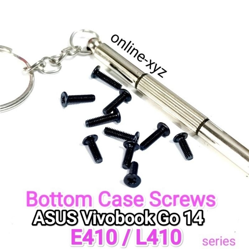 Jual baut mur sekrup casing ASUS E410 L410 E410M E410MA L410M L410MA ...