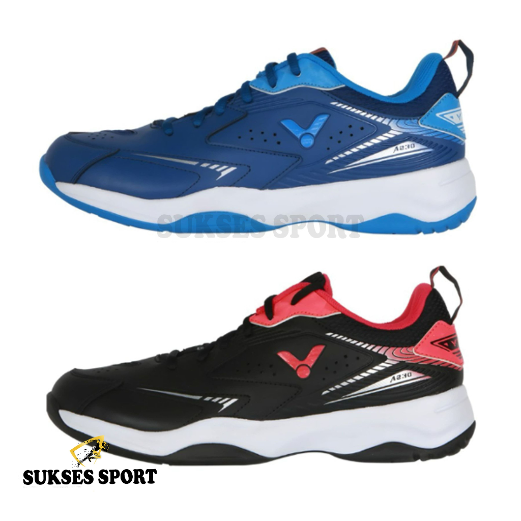 Jual New Sepatu Badminton Victor A 230 / A-230 / A230 FM A230 CD Wide ...