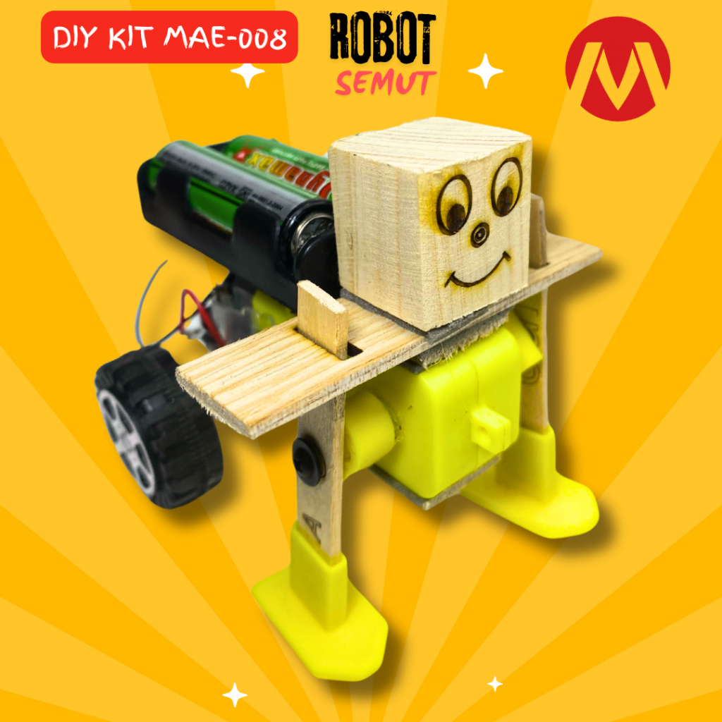 Jual MAE-008 diy kit walking robot mainan robot mainan robot berjalan ...