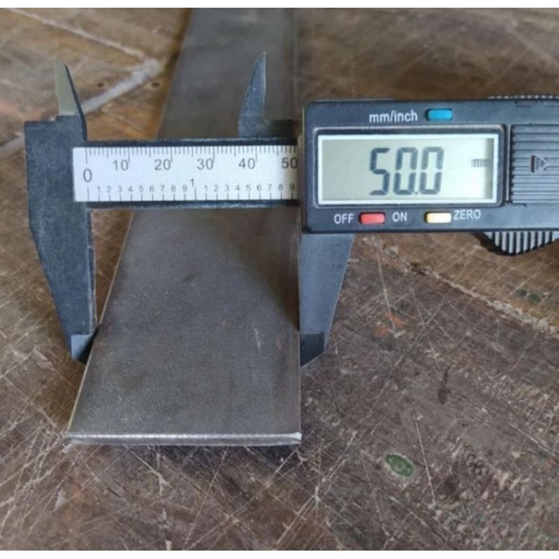 Jual Plat Strip besi 5cm x 4,5mm panjang 50cm | Shopee Indonesia