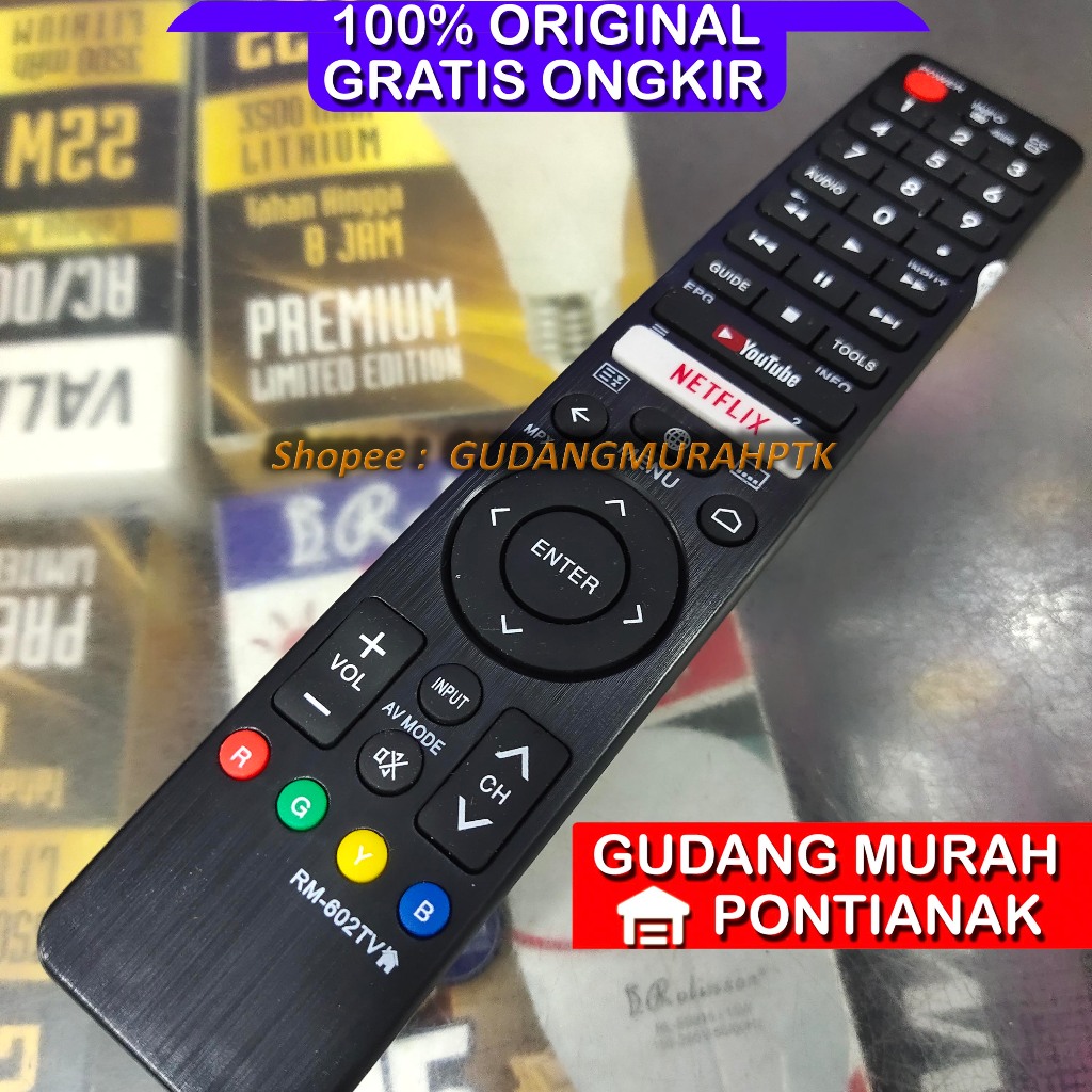 Jual Remote SMART TV SHARP Bentuk Lengkung BANANA LED LCD Android UHD ...