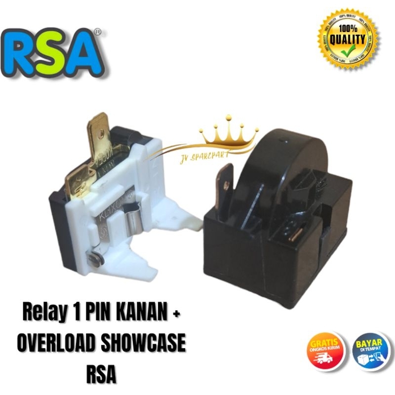 Jual RELAY RSA SHOWCASE Kulkas 1 Pintu / Ptc Relay Showcase RSA Pintu ...