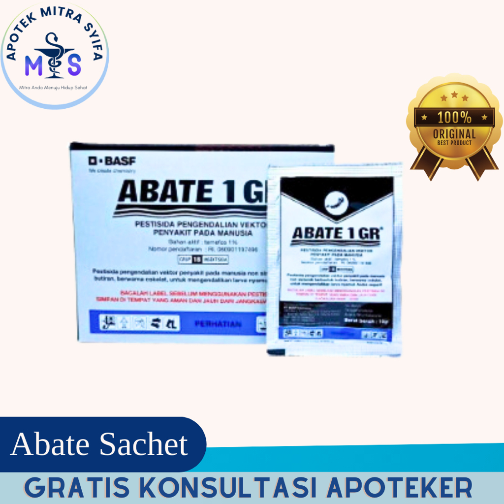 Jual Abate Pembasmi Jentik Nyamuk Sachet 1gr | Shopee Indonesia