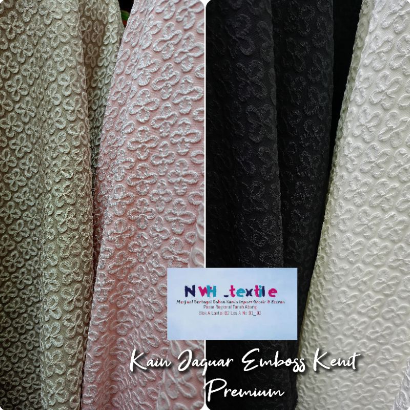 Jual Kain Jaguar Emboss Premium | Shopee Indonesia