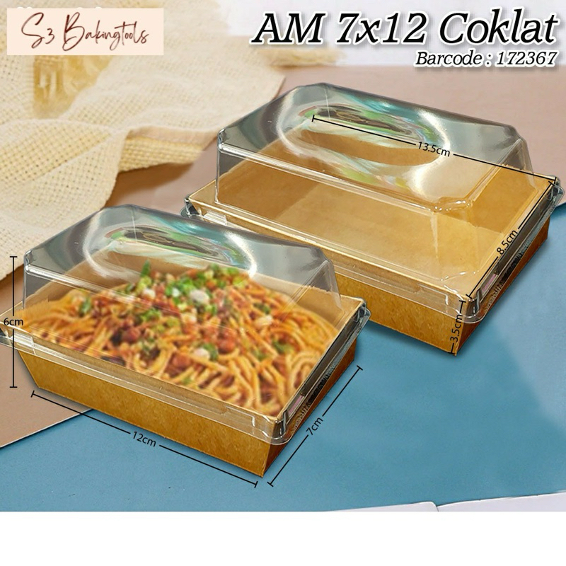 Jual Kotak kue makanan cake case persegi plus tutup isi 10 set | Shopee ...